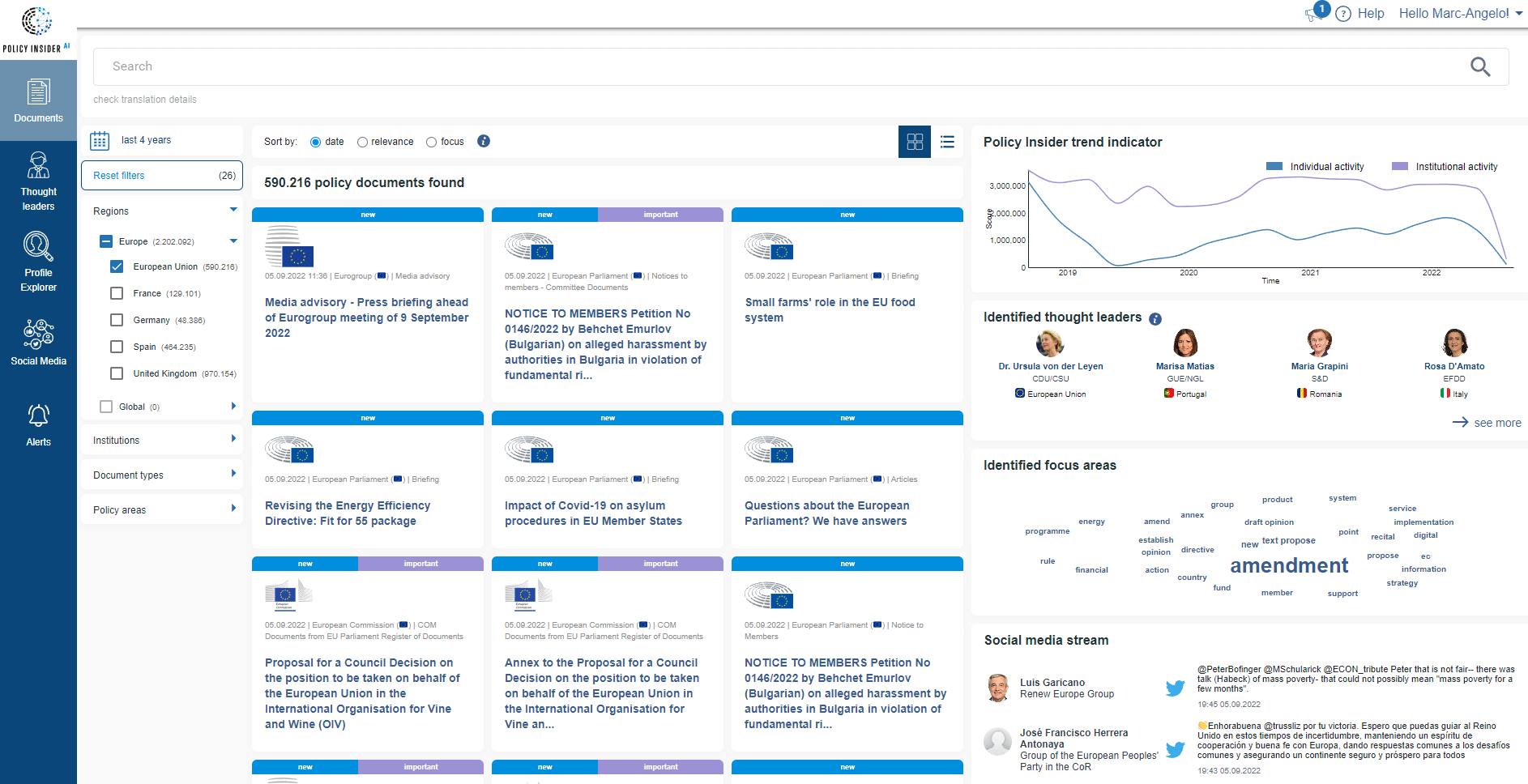 El seguimiento del Consejo de la UE, más fácil