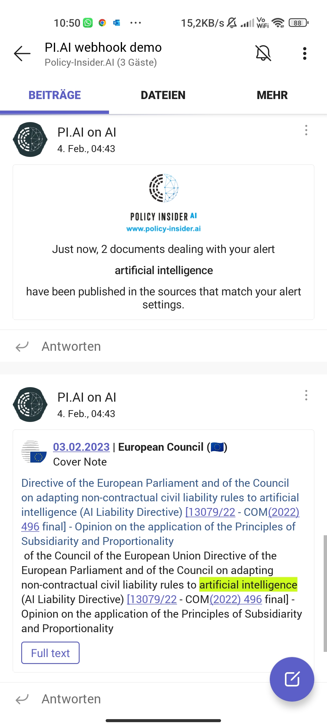 Alertas personalizadas monitoreo de políticas públicas por correo ...