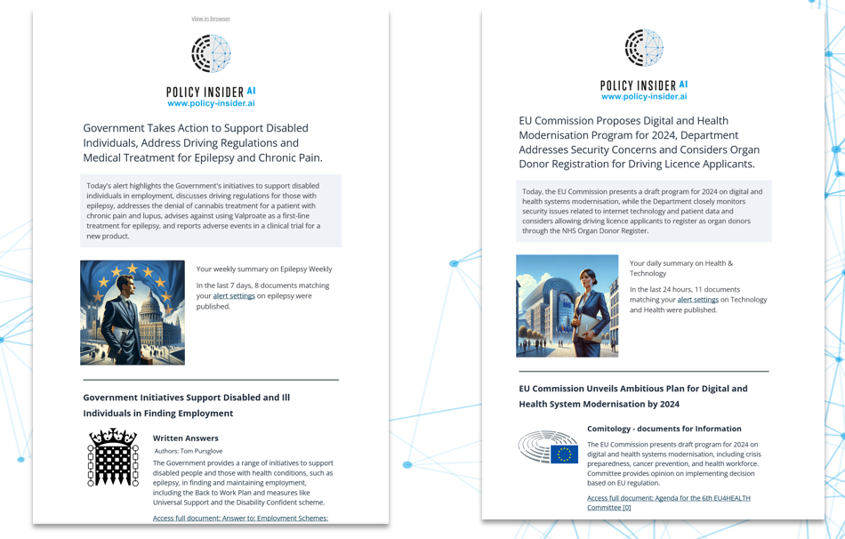 Policy Monitoring App: Stay Ahead with Instant Updates - Policy-Insider.AI