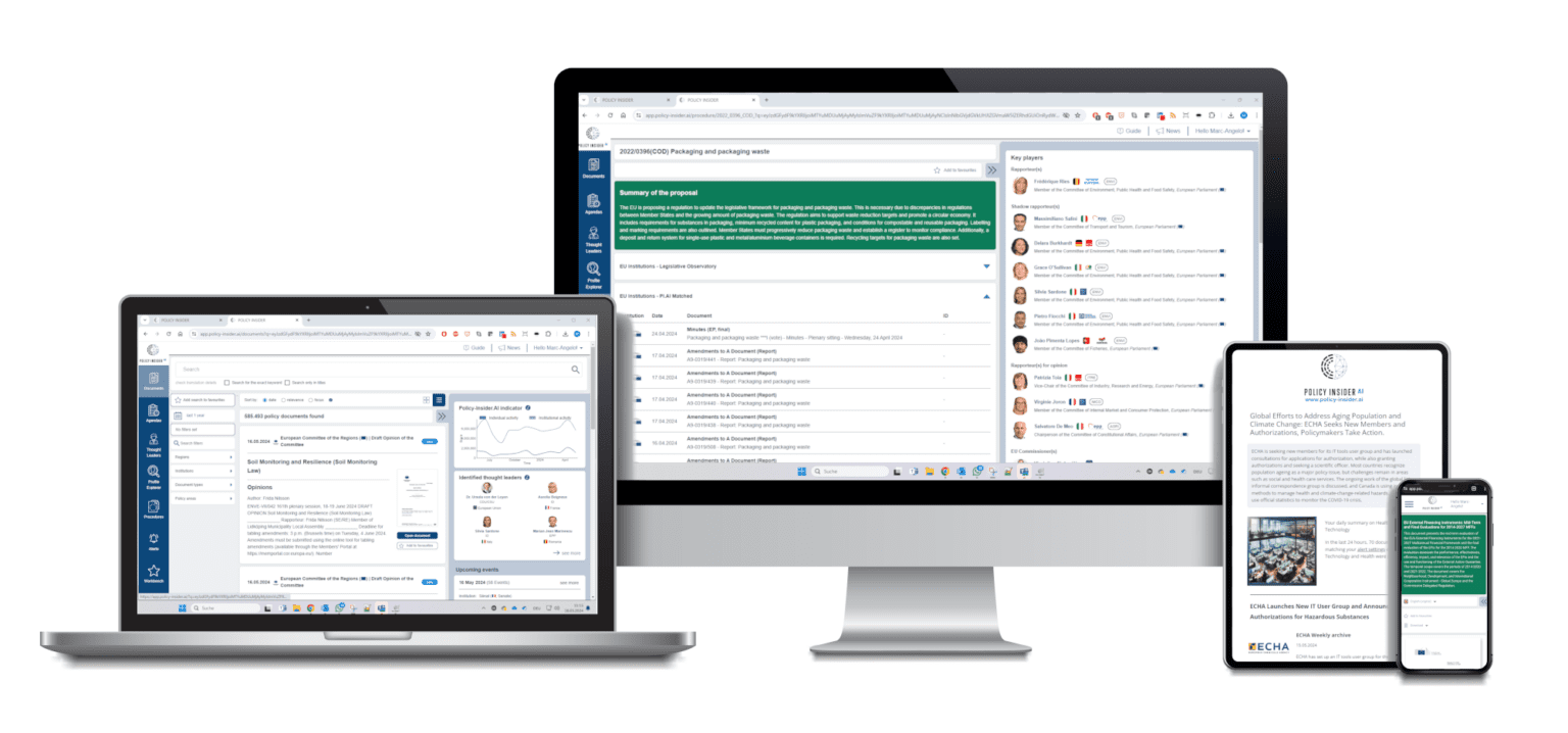 Policy Monitoring in Real-Time with AI Technology - Policy-Insider.AI